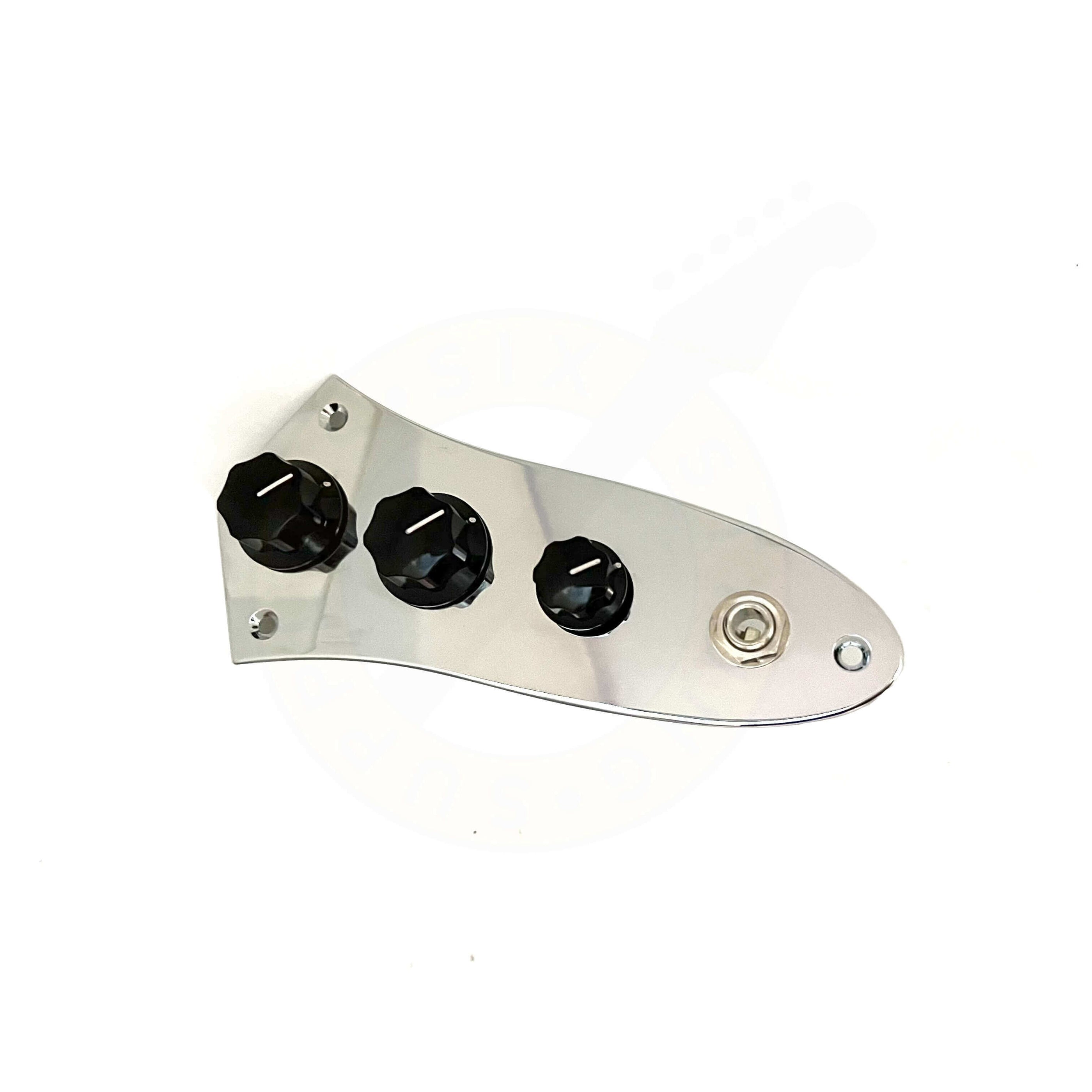 Loaded Jazz Bass® Control Plate — Six String Supplies
