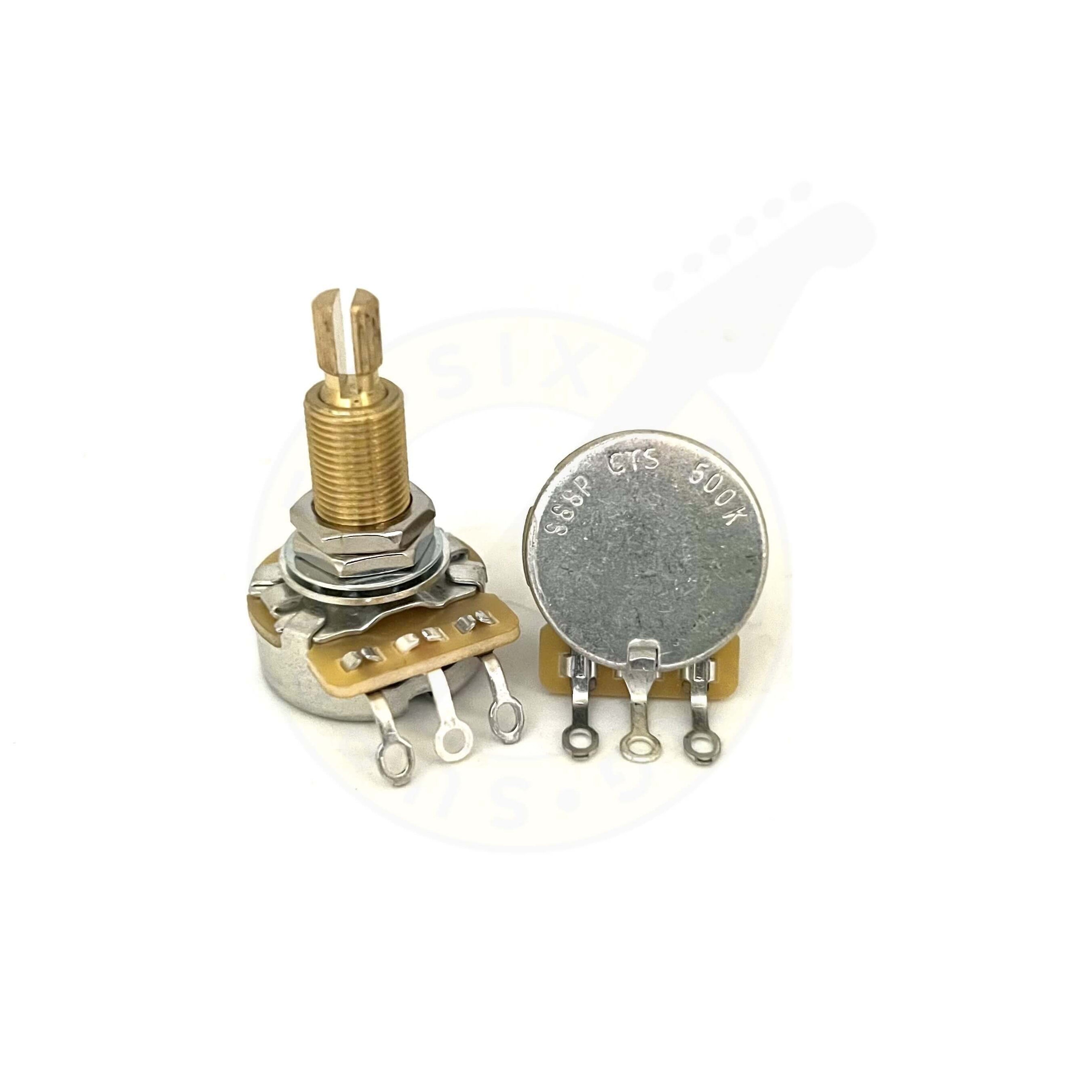 SSS Premium® CTS Pots - 500k — Six String Supplies